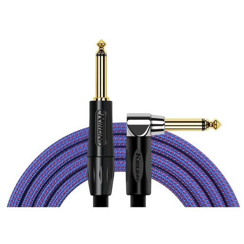 Kirlin IWB-202BFGL 3M RO кабель инструментальный Разъемы: 1/4" прямой моноджек 1/4" угловой мон