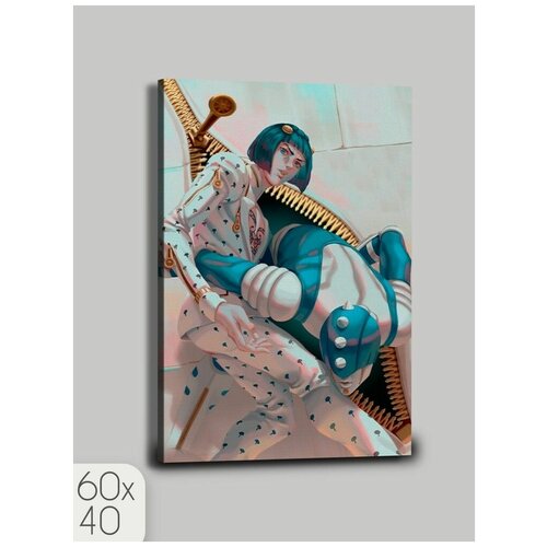 Картина интерьерная на холсте Аниме JOJO - 49 В 60x40