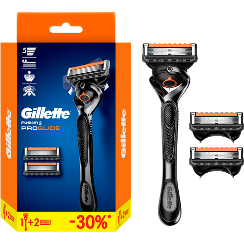 Бритва Gillette Fusion ProGlide Flexball с 1 сменной кассетой 2шт