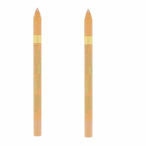 Карандаш Eveline Cosmetics гелевый для глаз серии VARIETE GEL EYE LINER 06-CHAMPAGNE, 2 шт