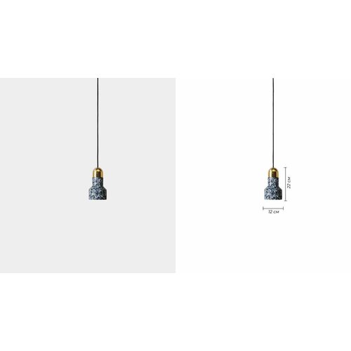 Luminaire / MD-0167-bl Светильник подвесной, синий