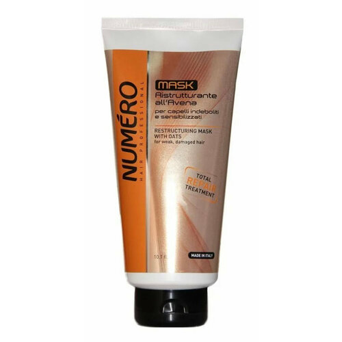 BRELIL NUMERO TOTAL REPAIR TREATMENT маска С экстрактом овса 300 МЛ