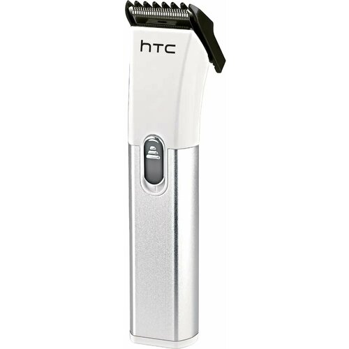 Машинка для стрижки HTC   AT-1107B, белый/серый