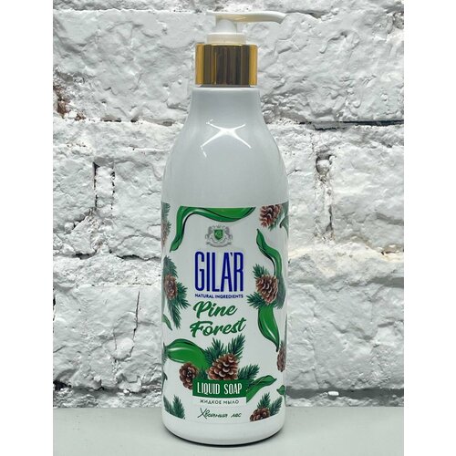Жидкое парфюмированное мыло GILAR Восточный удЖидкое парфюмированное мыло GILAR Хвойный лес