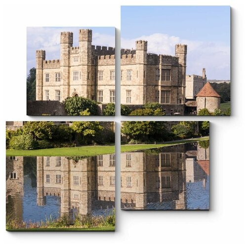 Модульная картина Лидский Замок-Крепость Англии50x50