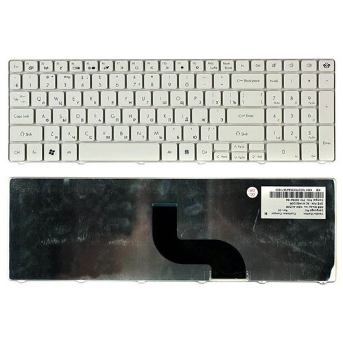 Клавиатура для ноутбука Acer Aspire 5745 белая