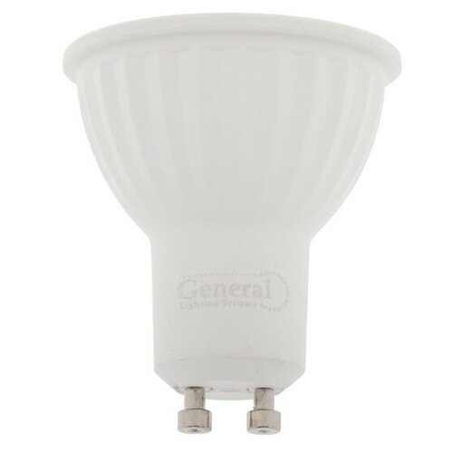 Лампа светодиодная GENERAL GLDEN, MR16, GU10, 7 Вт, 230 В, 6500 К, 490 Лм