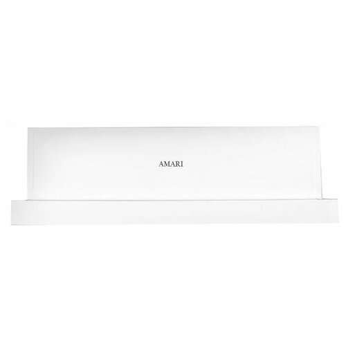 Встраиваемая вытяжка AMARI Slide 2М 50, цвет корпуса white, цвет окантовки/панели белый