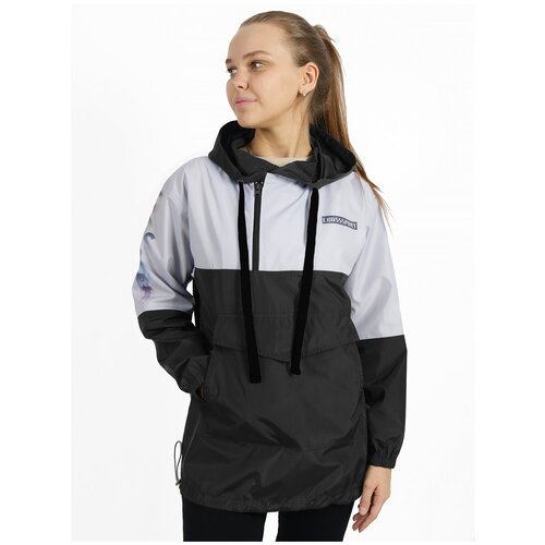 Куртка спортивная CroSSSport, размер 42, серый, черный
