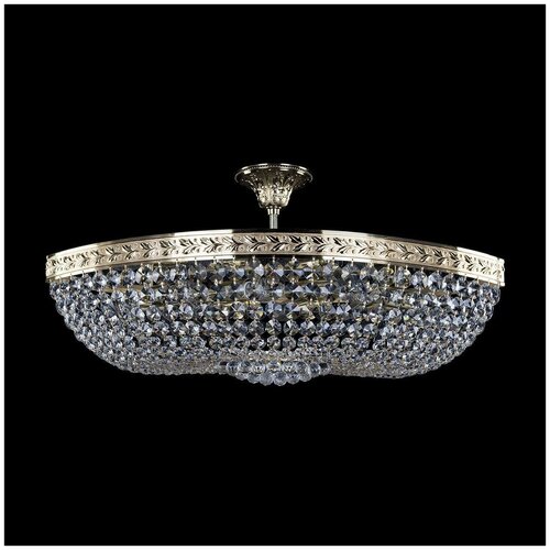 Люстра Bohemia Ivele Crystal 1928 19283/70IV G, E14, 320 Вт, кол-во ламп: 8 шт., цвет: золотой