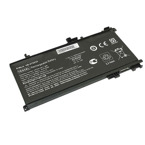Аккумуляторная батарея для ноутбука HP Pavilion 15-bc008UR 11.55V (3500mAh)