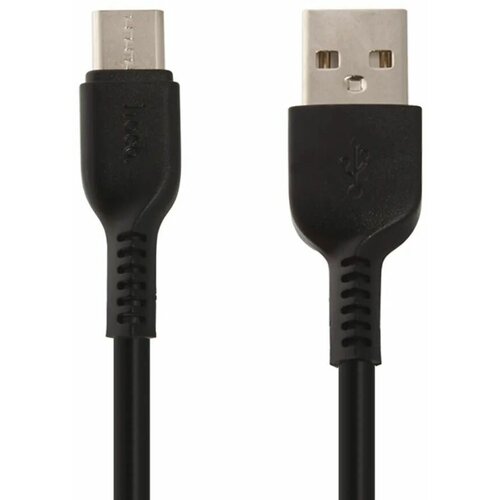 USB кабель HOCO X13 Easy Type-C, 2.4А, 1м, TPE (черный)