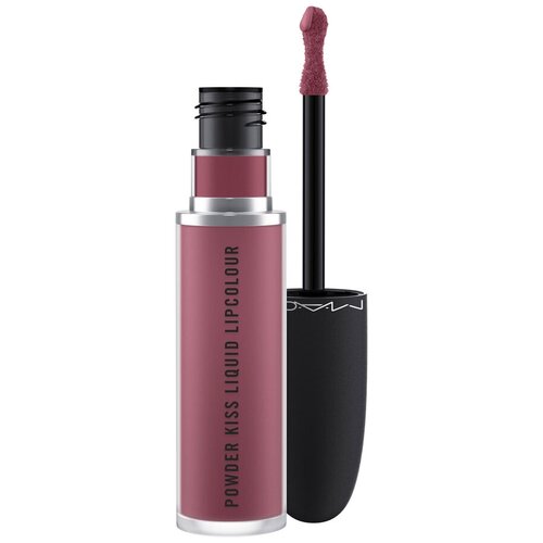 MAC жидкая помада для губ Powder Kiss, оттенок More The Mehr-ier