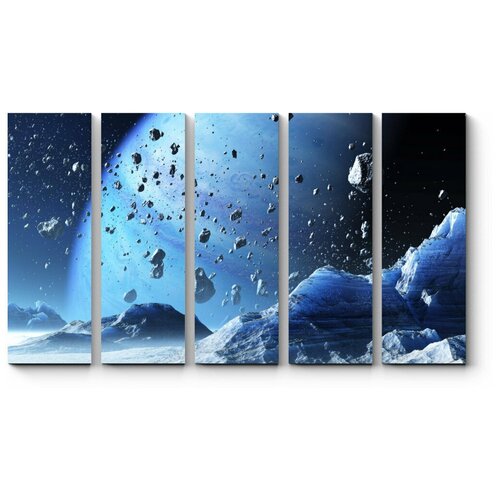 Модульная картина Метеоритный дождь 160x96