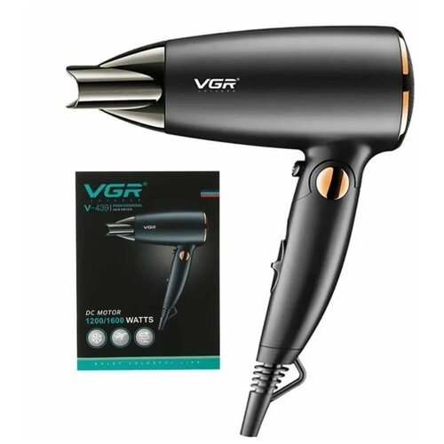Фен для волос с защитой от перегрева VGR V-439