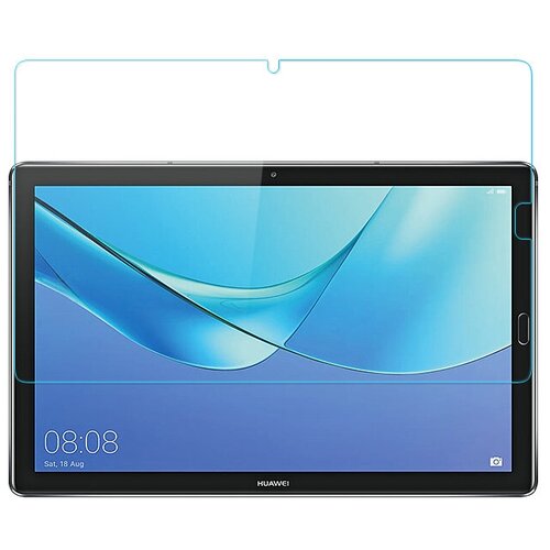 Защитное противоударное стекло MyPads для планшета Huawei MediaPad M5 10.8 / Huawei MediaPad M5 10.8 Pro с олеофобным покрытием