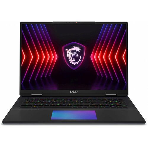 MSI Ноутбук MSI Titan 18 HX A14VIG-211RU Core i9 14900HX 64Gb SSD3Tb NVIDIA GeForce RTX4090 16Gb 18" IPS UHD+ (3840x2400) Windows 11 Home black WiFi BT Cam (9S7-182221-211) 9S7-182221-211