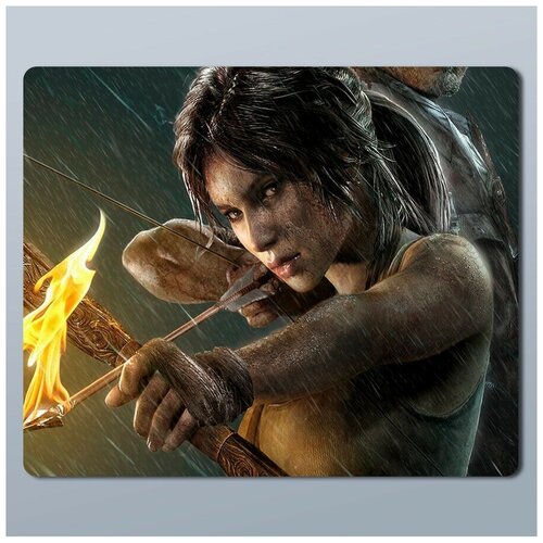 Коврик для мыши с принтом игры Tomb Raider - 1433