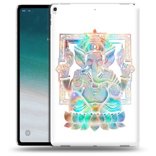 Чехол задняя-панель-накладка-бампер MyPads умный слон для iPad Pro 12.9 (2018) A1895/A1983/A2014 противоударный
