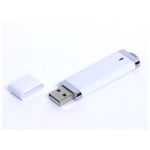 Промо флешка пластиковая «Орландо» (32 Гб / GB USB 3.0 Белый/White 002 Flash drive PL101)