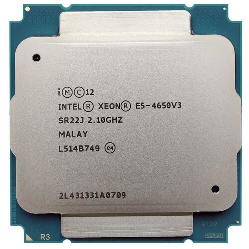 Процессор Intel Xeon E5-4650V3 Haswell-EP LGA2011-3,  12 x 2100 МГц, OEM