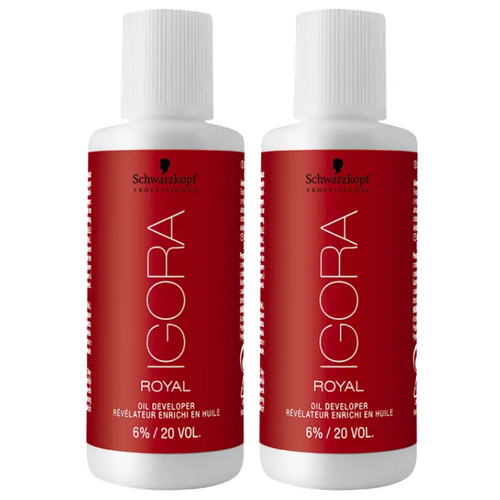 Schwarzkopf Professional Игора Роял Окислитель 6% / Igora Royal Лосьон-окислитель 6% 60 мл - 2 шт