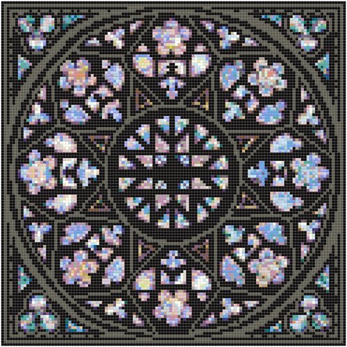 Панно мозаичное "Готика" 1