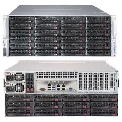 Корпус SuperMicro CSE-847BE1C4-R1K23LPB 2x1200W черный