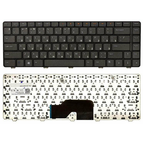 Клавиатура для ноутбука Dell NSK-DJB01 русская, черная