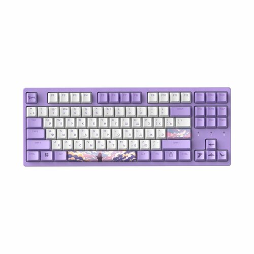 Клавиатура механическая проводная Dareu A87L Dream, фиолетовый