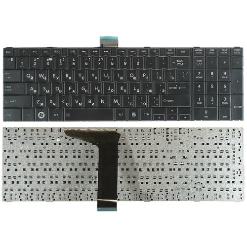 Клавиатура для ноутбука Toshiba Satellite C850 C870 C875 черная