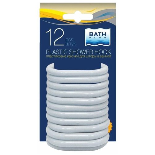 Кольца для штор Bath Plus AK-06 12шт White