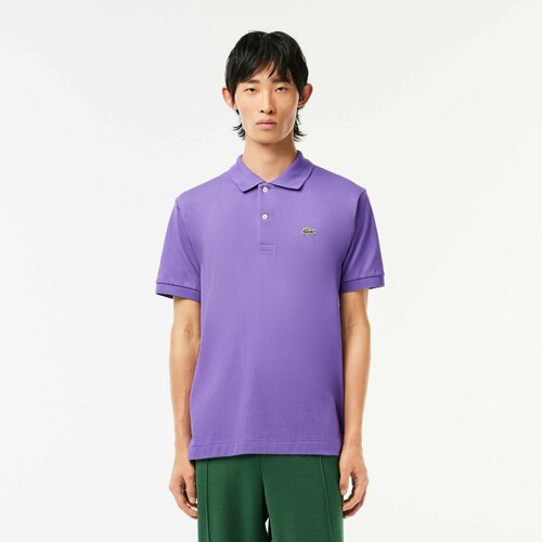 Поло LACOSTE, размер T7, фиолетовый