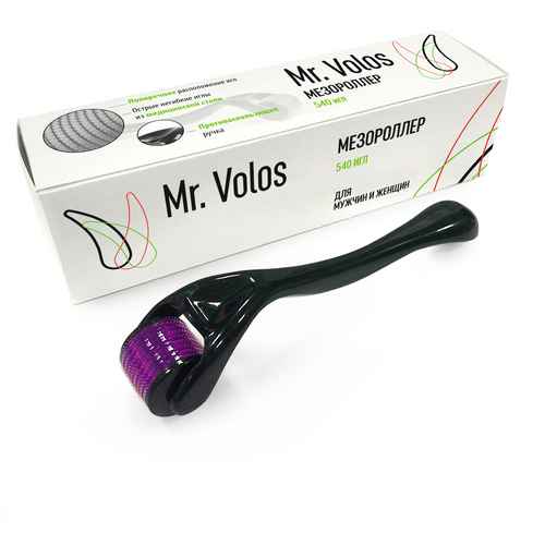 Мезороллер для лица и волос, Mr. Volos, 2,5 мм