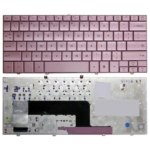 Клавиатура для ноутбука HP Compaq Mini 110 110с розовая