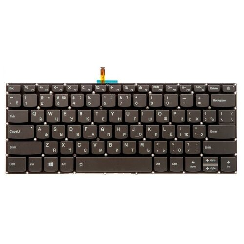 Клавиатура для ноутбука Lenovo Ideapad 330S-14, 330S-14IKB, 330S-14AST, 330-14AST, 330-14IGM, 330-14IKB черная с подсветкой