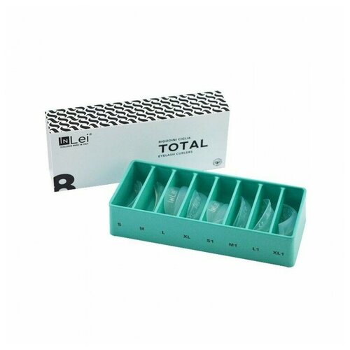 InLei "Total" 8. Набор силиконовых бигуди для ламинирования ресниц. Валики.