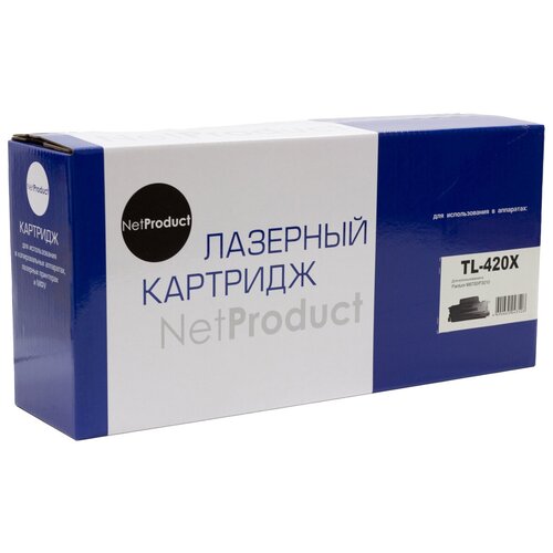 Тонер-картридж NetProduct TL-420X для Pantum M6700/P3010, 6К