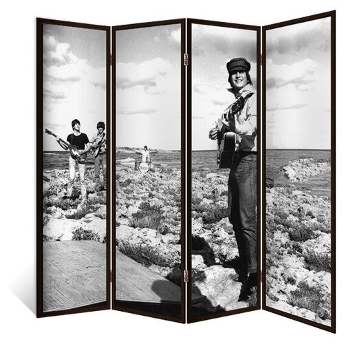 Ширма перегородка The Beatles 4 створки венге 176х185 см