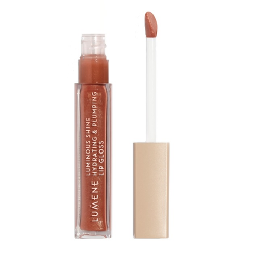 LUMENE Блеск для губ увлажняющий Luminous Shine Hydrating & Plumping 8 персиковый беж 0