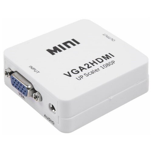 Конвертер VGA с аудио 3,5 мм на HDMI Full HD 1080р REXANT