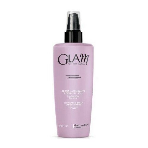 Dott. Solari Cosmetics, Крем для гладкости и блеска волос GLAM SMOOTH HAIR, 250 мл
