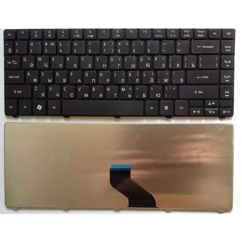 Клавиатура для Acer Aspire 4738G черная матовая