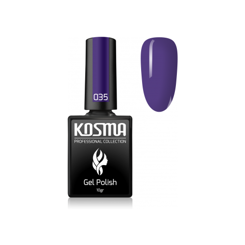 KOSMA гель-лак для ногтей Gel Polish, 10 мл, 10 г, 035