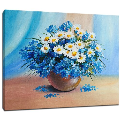 Картина Уютная стена "Небесные цветы" 80х60 см