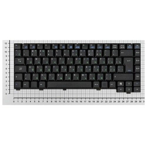 Клавиатура для ноутбука Asus A6R A6 A6M черная