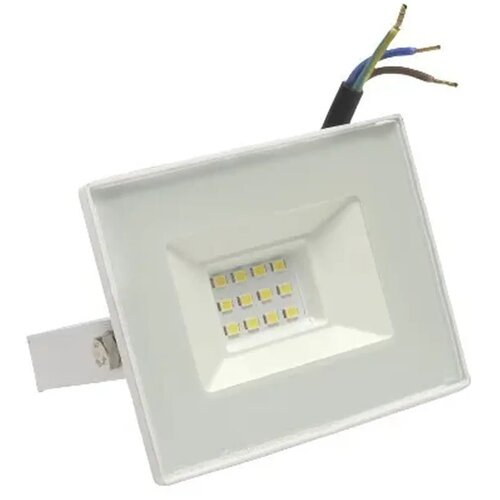 Прожектор светодиодный ДО-10w 6400К 900Лм IP65 белый | код 55070 | FERON (1 шт.)