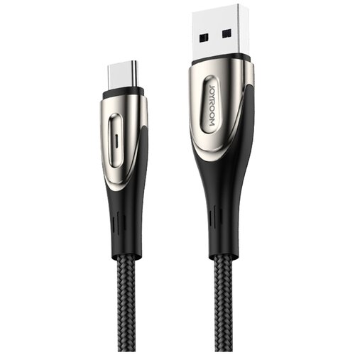 Joyroom / Кабель для зарядки / Кабель для зарядки Type-C USB 3м 2.4A в оплетке черный S-M411