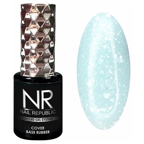 Nail Republic Базовое покрытие Cover Base Rubber MILK SHAKE, №111, 10 мл