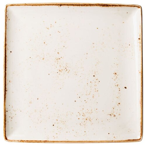 Блюдо квадратное «Крафт», белый, фарфор, 11550553, Steelite